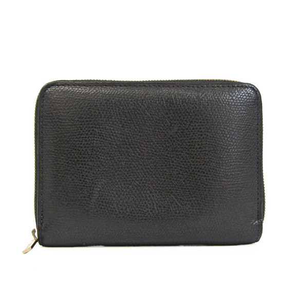 Valextra | Bags | Valextra Medium Round Zip Wallet V9l8 Womenmen ...